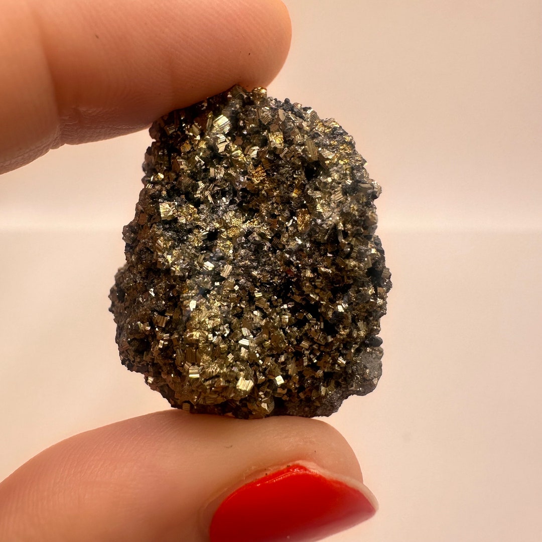 Pyrite, Galena, and Needle Quartz Cluster Gold Pyrite From Bulgaria ...