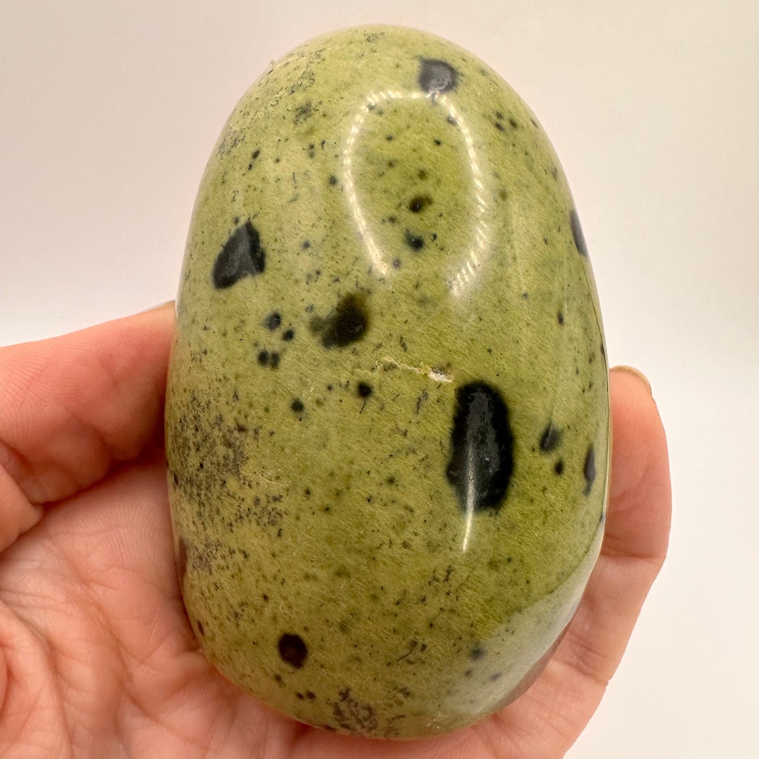 Serpentine Freeform - Spotty Leopard Stone, Rare Variety of Serpentine ...