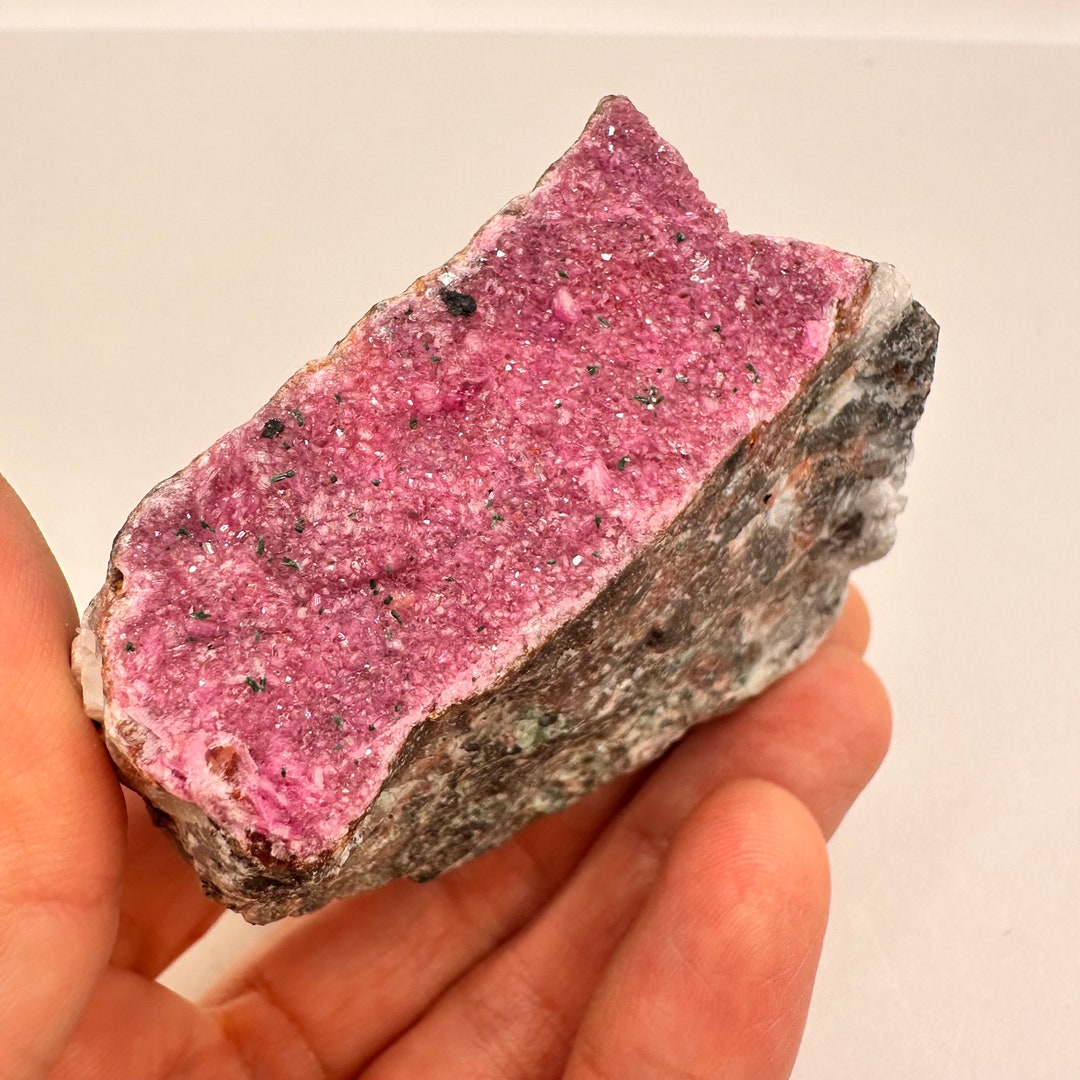 Sparkly Cobalto Calcite - GREAT Color, Luster & Shine. Cobaltoan ...