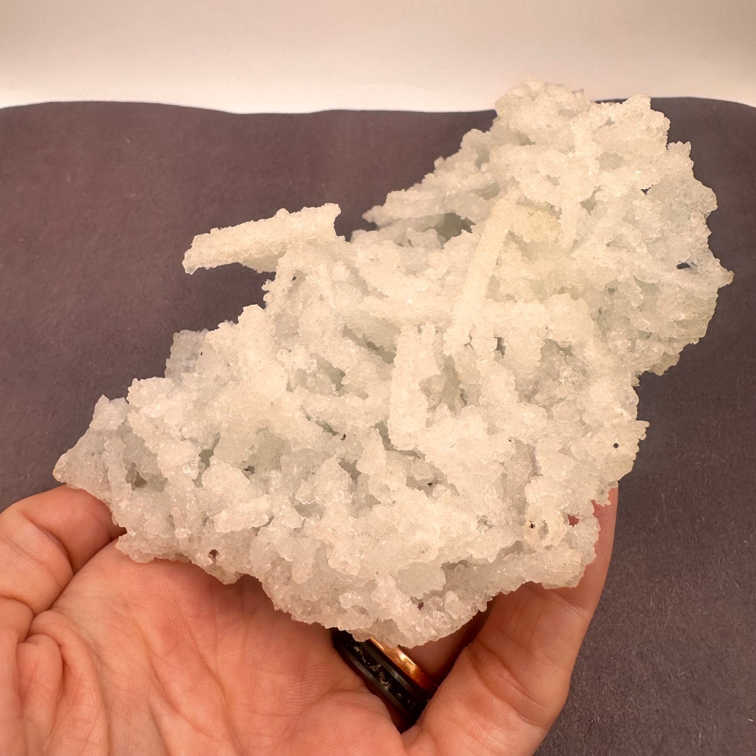 Prehnite Pseudomorph Prehnite After Laumontite, Large From Mumbai ...