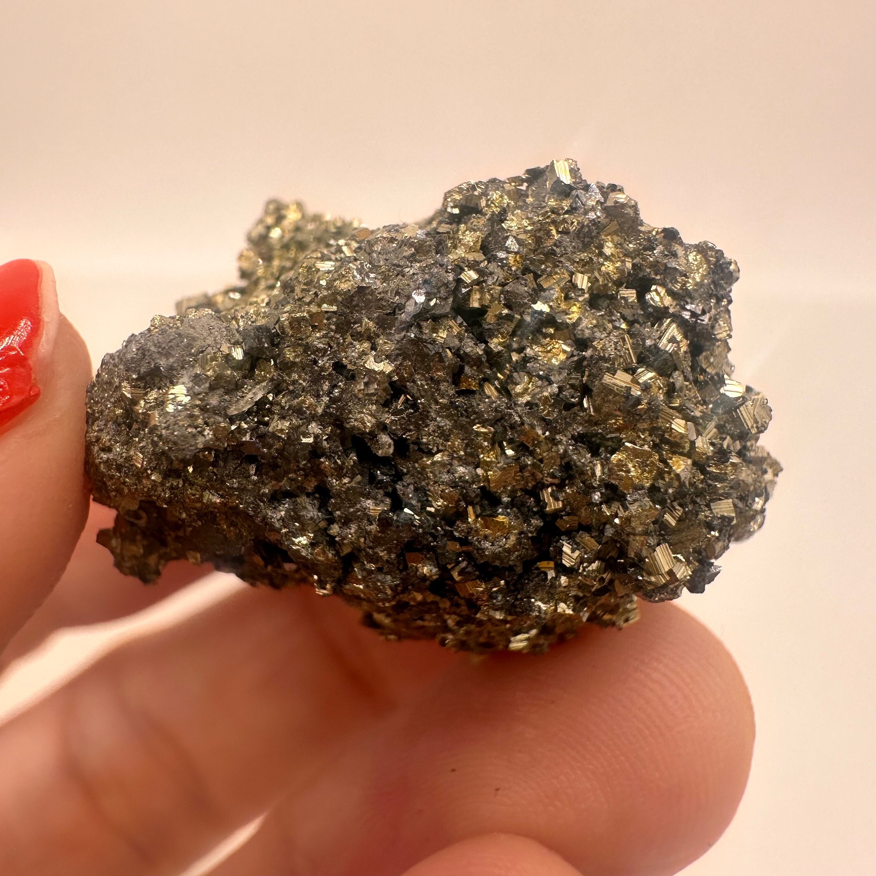 Pyrite, Galena, and Needle Quartz Cluster - Gold Pyrite From Bulgaria ...
