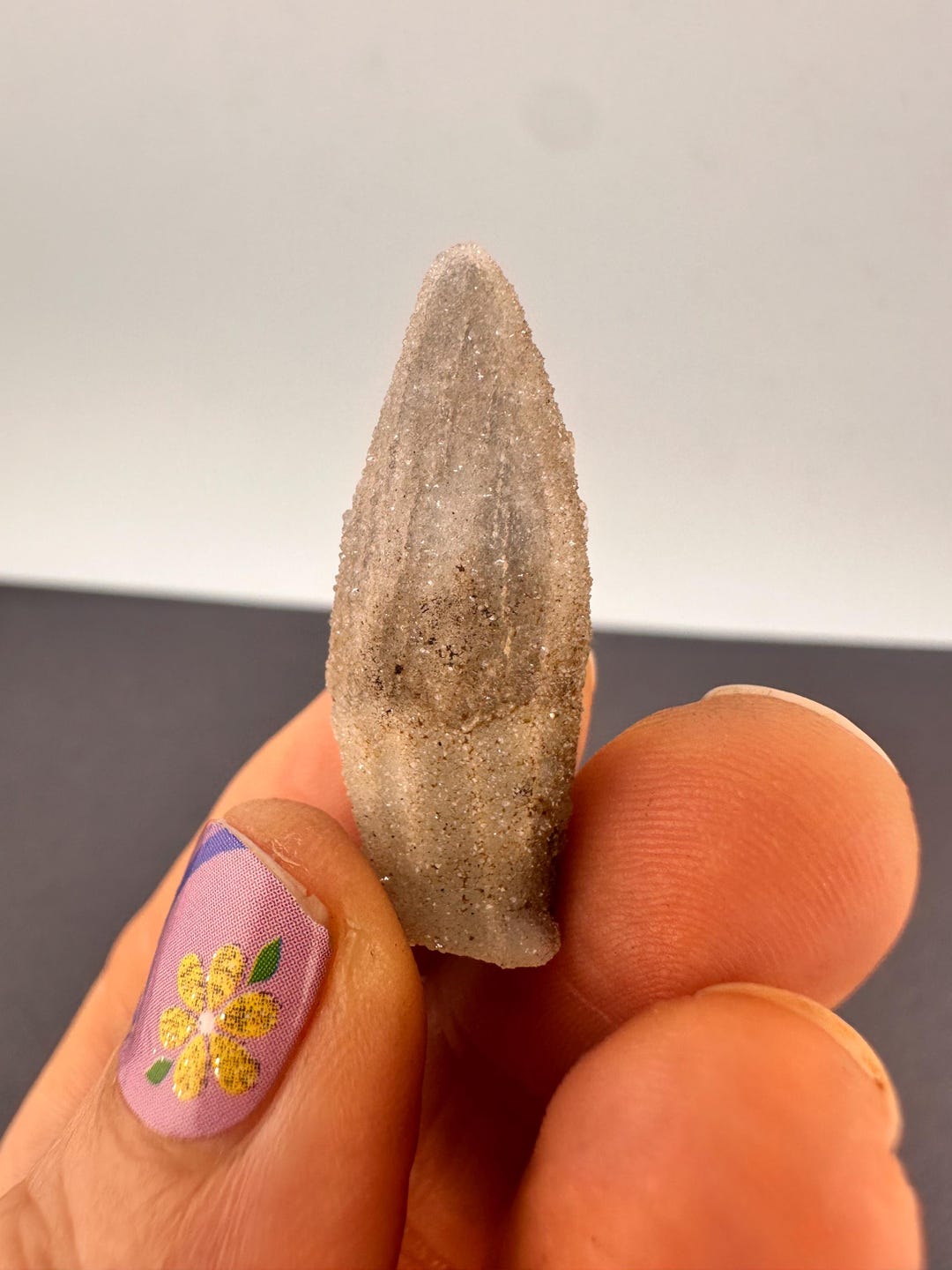 Unusual and Rare Pseudomorph snow Finger Druzy Quartz After Dogtooth ...
