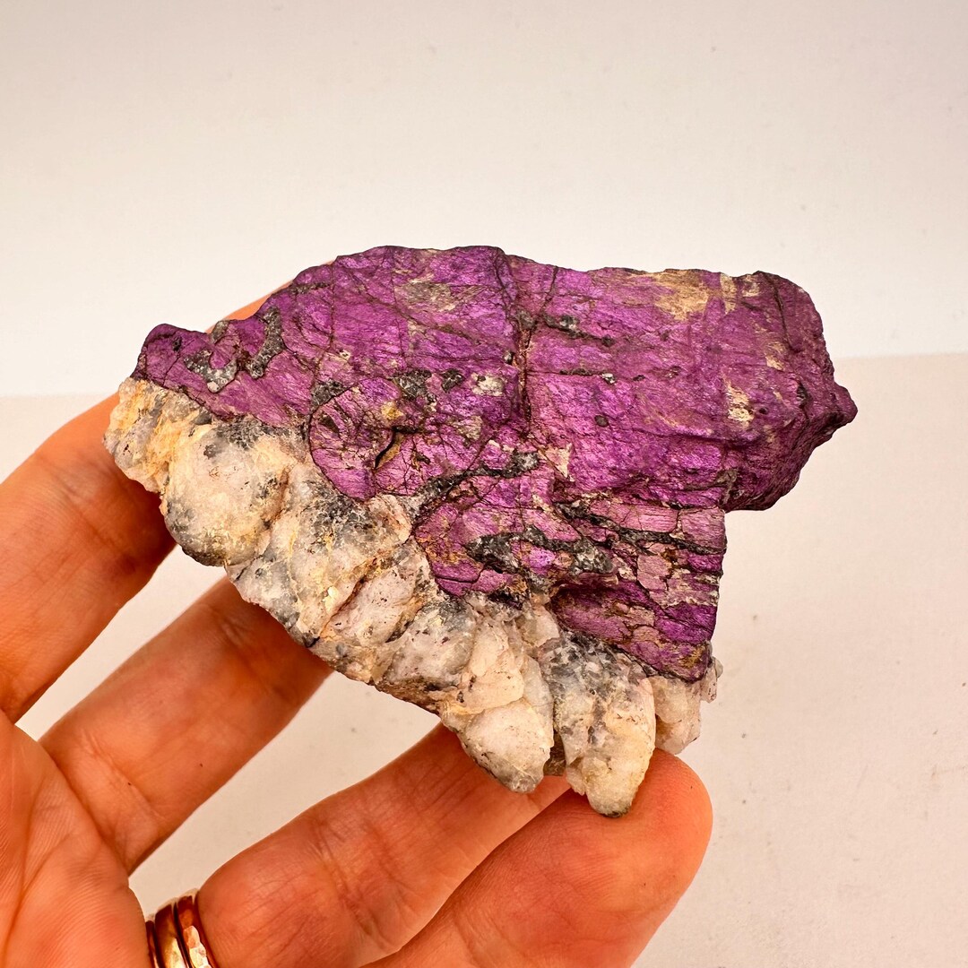 Metallic Purpurite Display Specimen From Namibia | Manganese Iron ...