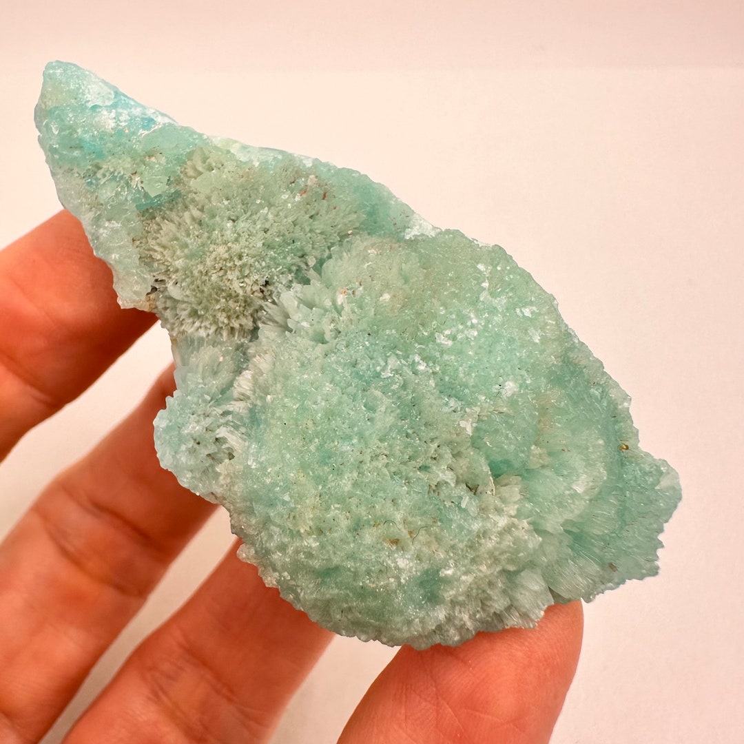Acicular Blue Aragonite - Nice Formation With Great Color! Crystal ...