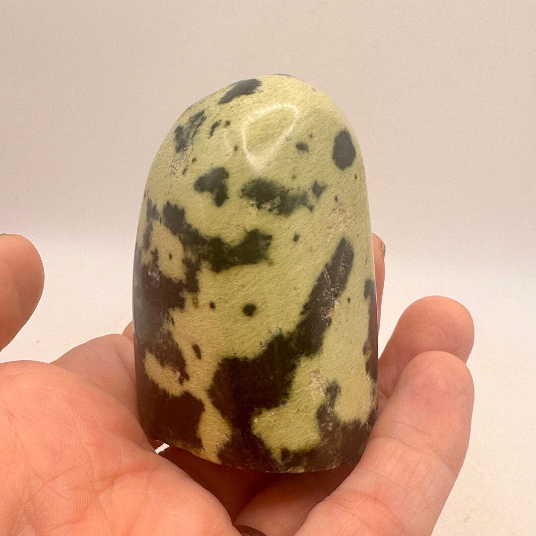 Serpentine Freeform - Spotty Leopard Stone, a Rare Variety of ...