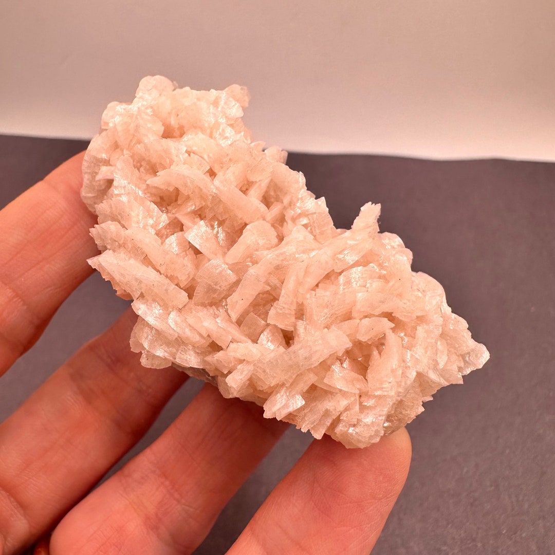 Pearly Pink Dolomite From Hunan, China Gorgeous Mineral Specimen ...