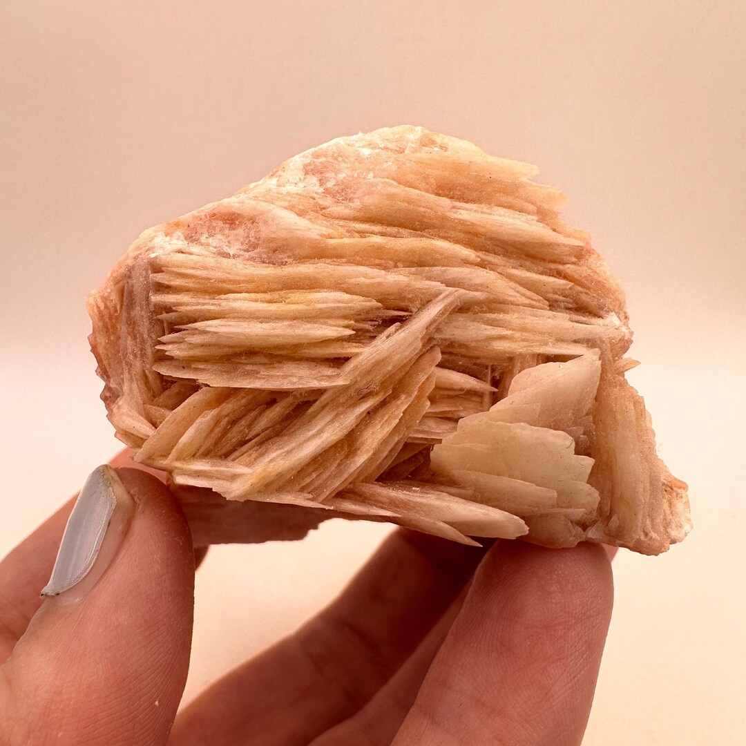 Elegant Pink Barite Beautiful & Elegant 143 G Pink Baryte Cluster - Etsy