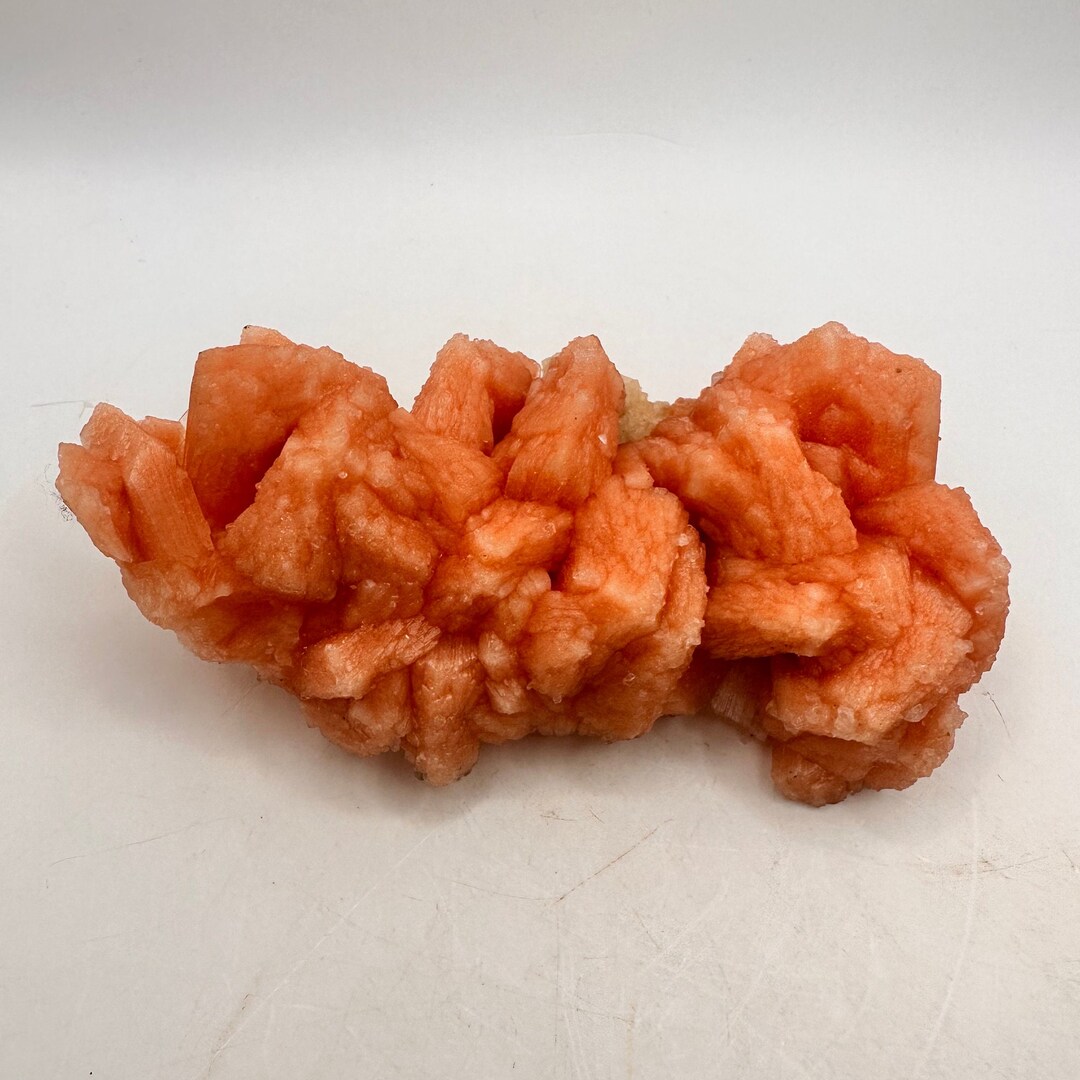 Dark Orange Stilbite Big Very Rare Color Peach Pink - Etsy