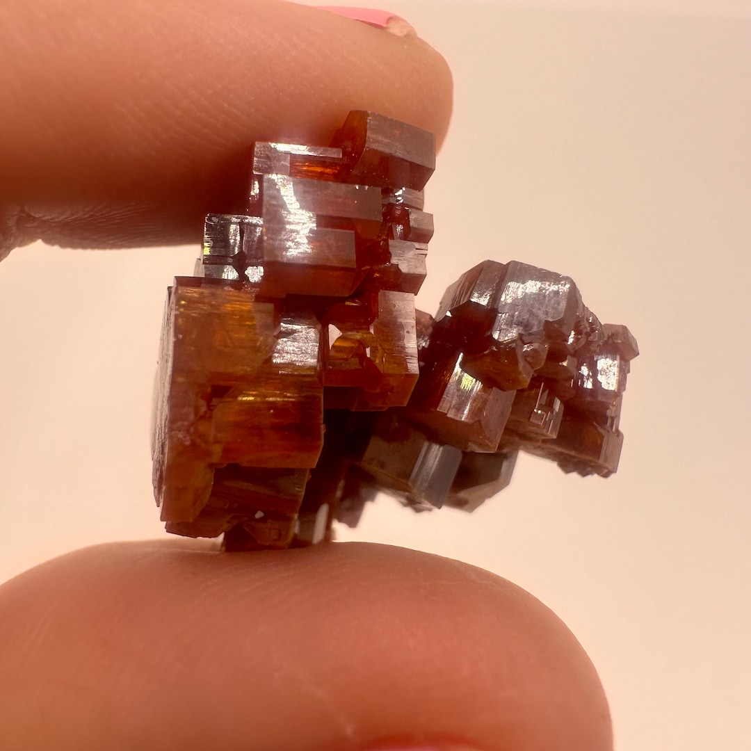 Vanadinite - Floater Piece of Thick Hexagonal Prisms - Nice Formation ...