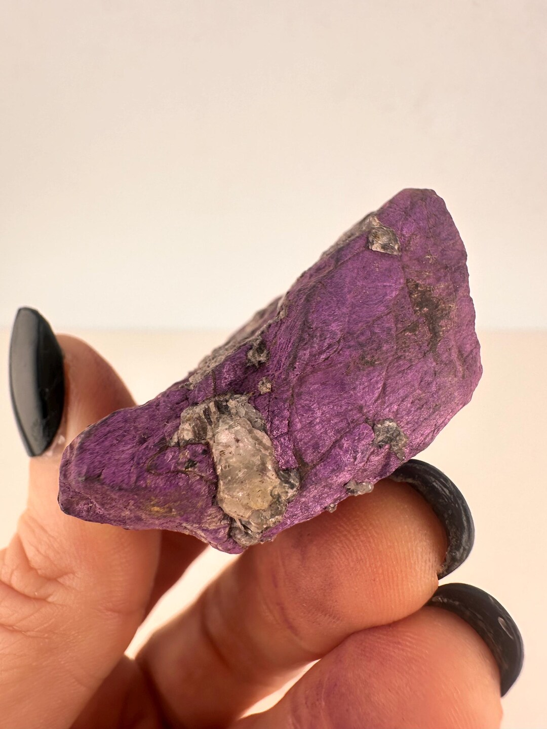 Metallic Purpurite Display Specimen From Namibia | Manganese Iron ...
