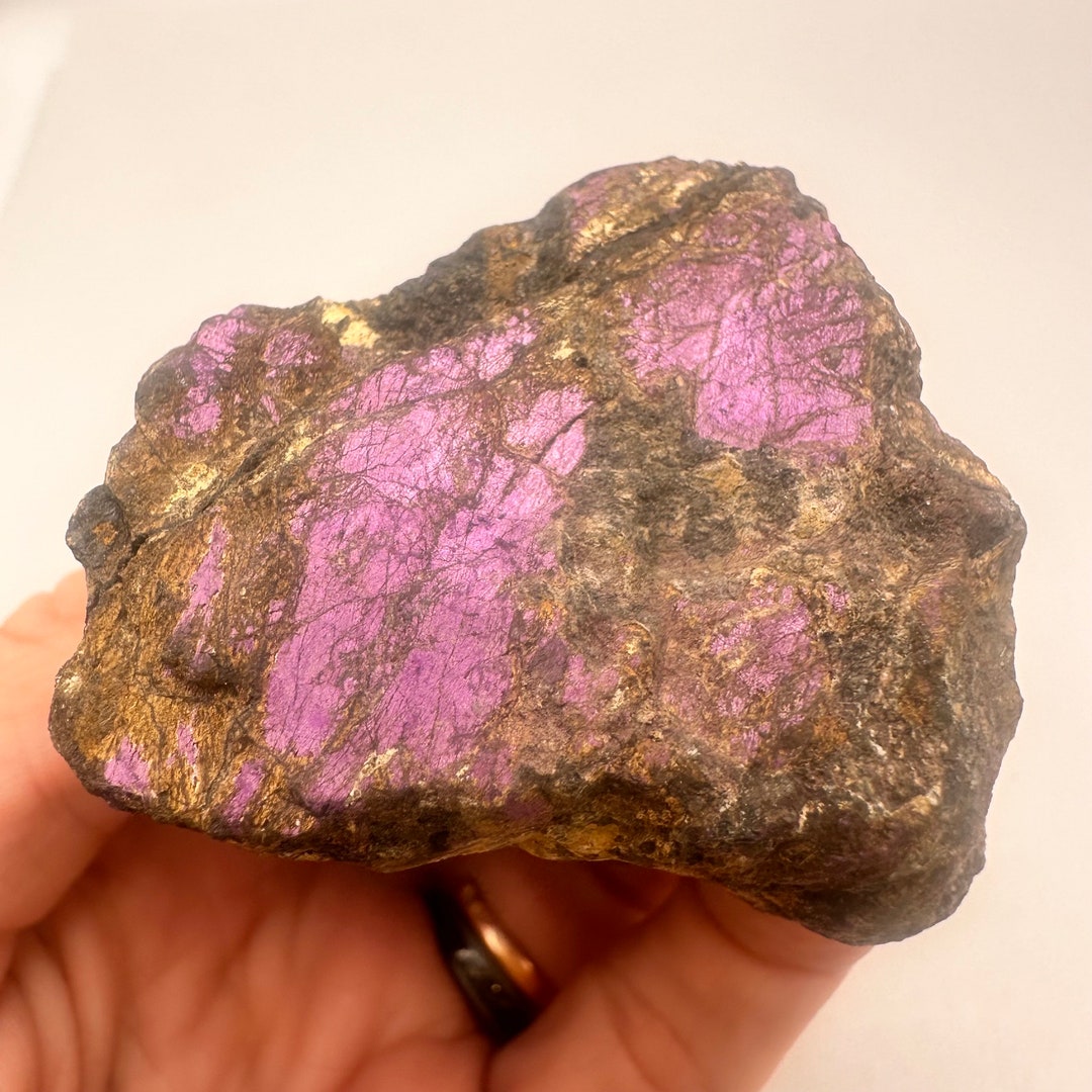 Metallic Purpurite Display Specimen From Namibia | Manganese Iron ...