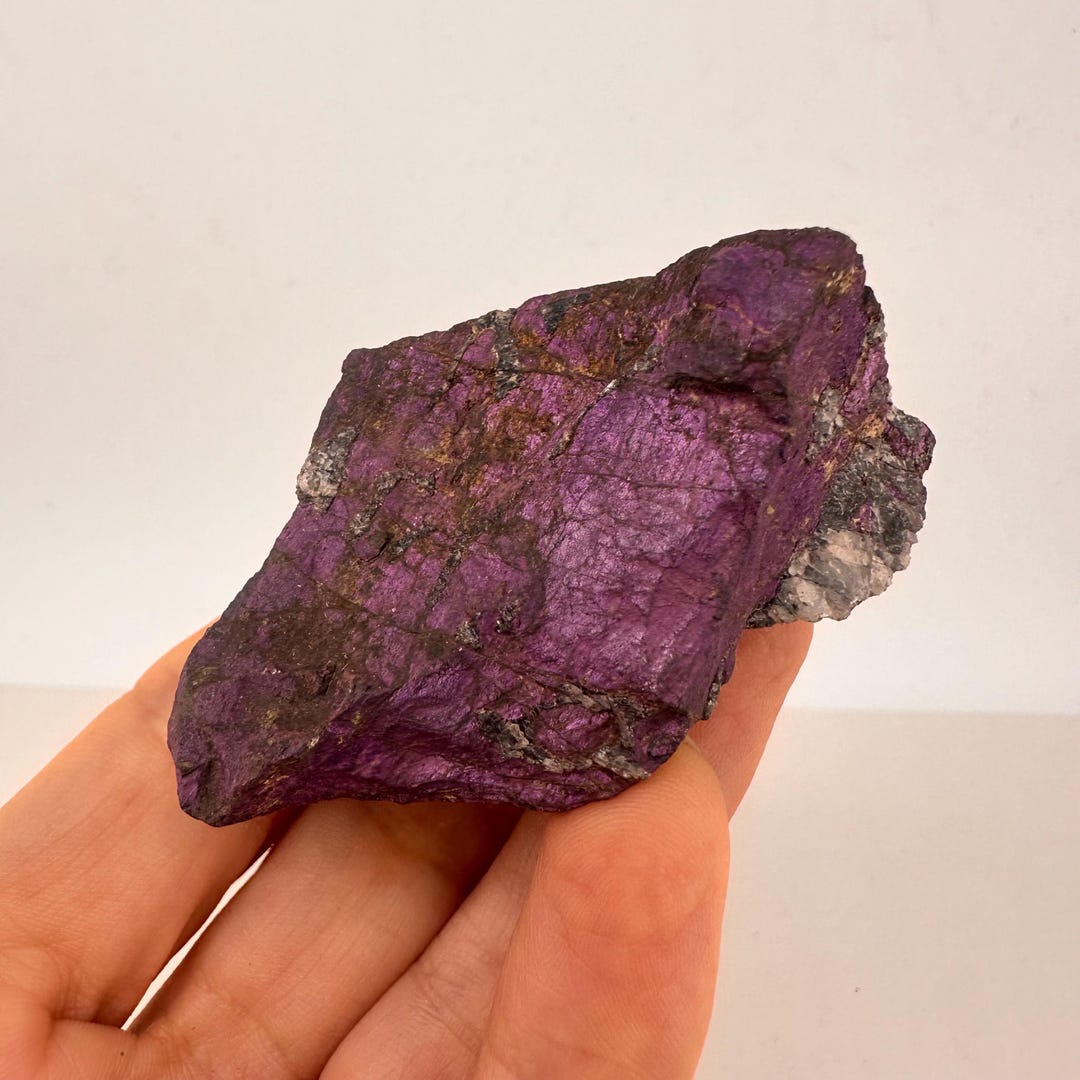 Metallic Purpurite Display Specimen From Namibia Manganese Iron ...