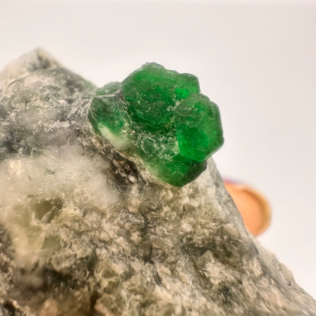 Emerald on Matrix, so Rare and Hard to Come By Green Beryl From Swat ...