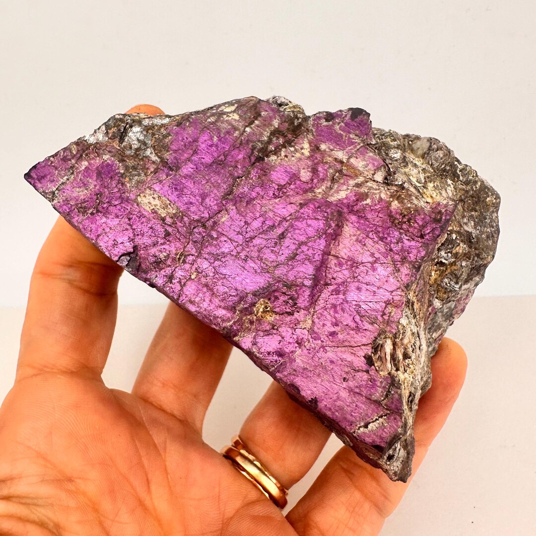 Metallic Purpurite Display Specimen From Namibia Manganese Iron ...