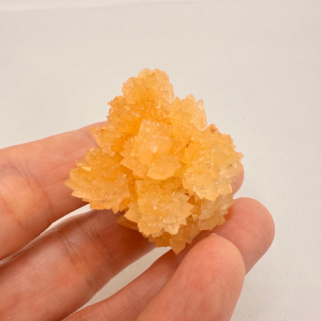 Sparkly Dogtooth Flower Calcite From Yunnan, China Beautiful Display ...