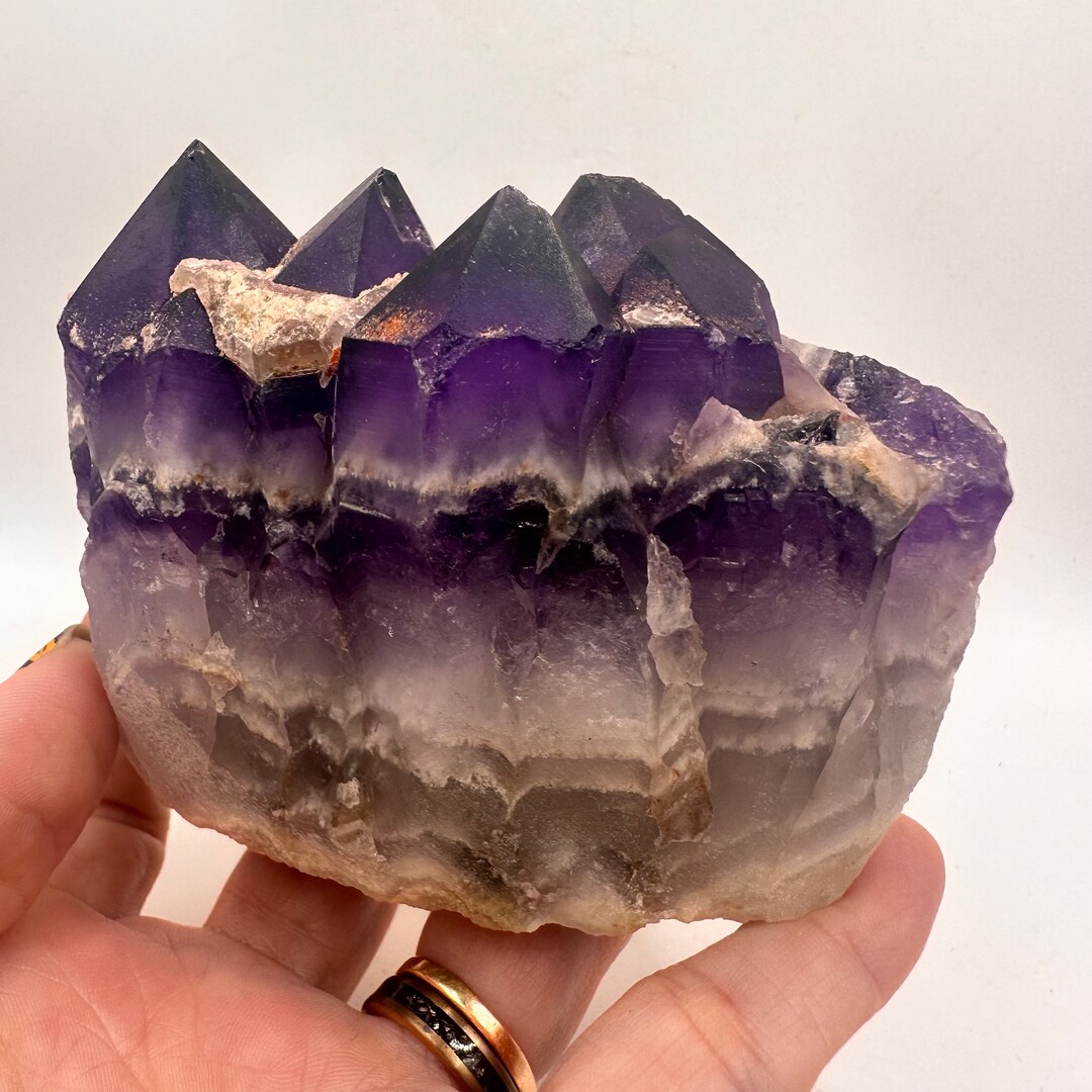 Really Cool Amethyst Cluster Rich Dark Purple Similar to alien Amethyst ...