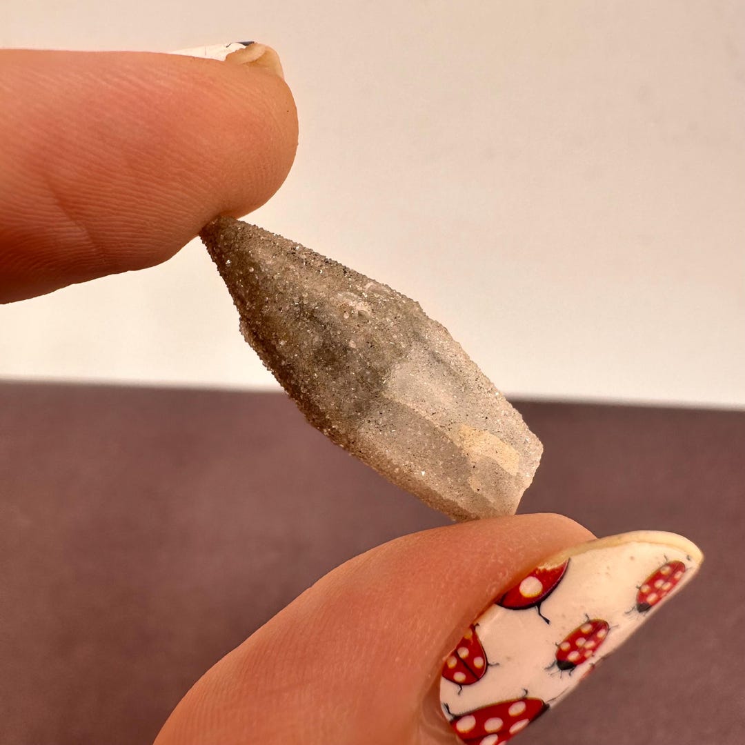 Unusual and Rare Pseudomorph snow Finger Druzy Quartz After Dogtooth ...