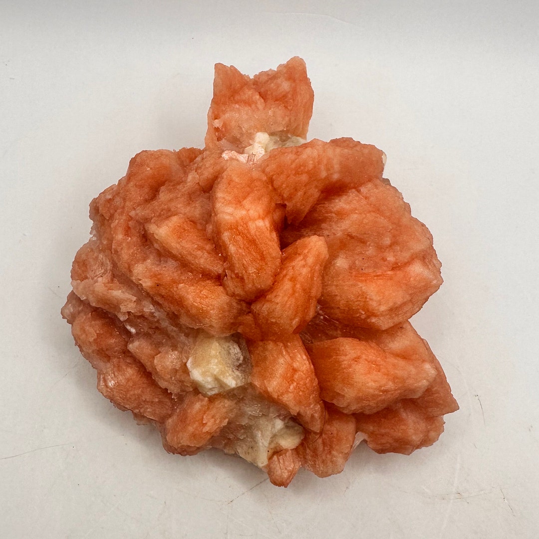 Big! Dark Orange Stilbite - Extremely Rare | Peach Pink Stilbite From ...