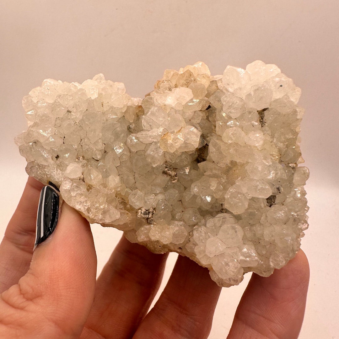 Anandalite Aka Iris Quartz Cluster - Rare Rainbow Natural Aura Quartz ...