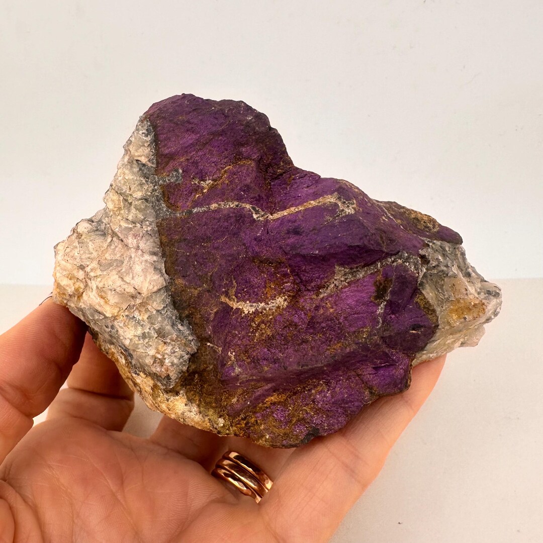 Metallic Purpurite Display Specimen From Namibia | Manganese Iron ...