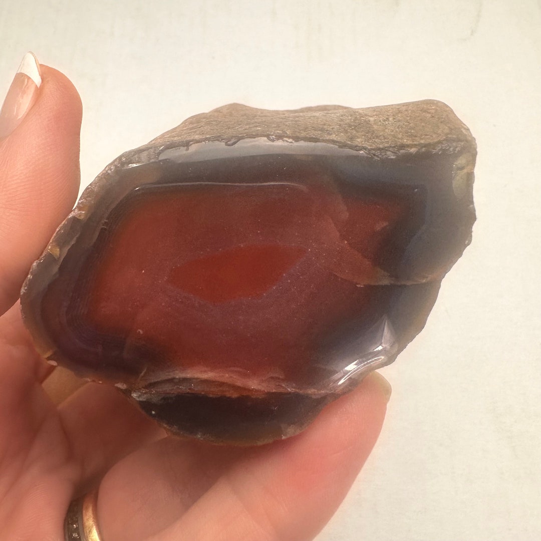 Sashe River Agate Polished Nodule - Great Specimen From a Beloved ...