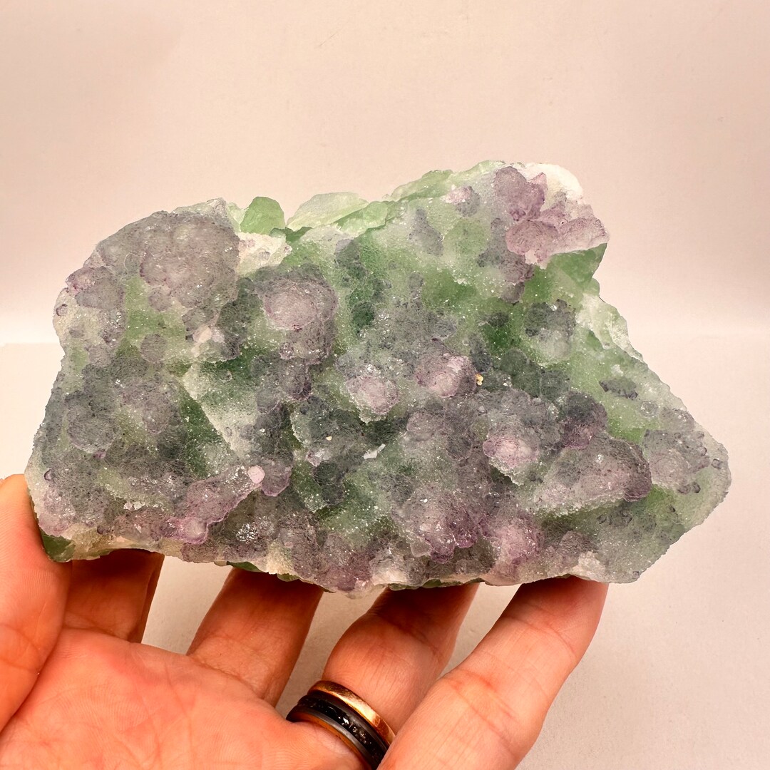Zhejiang Purple-green Fluorite - LARGE & Rare, Very Cool Zoned Fluorite ...