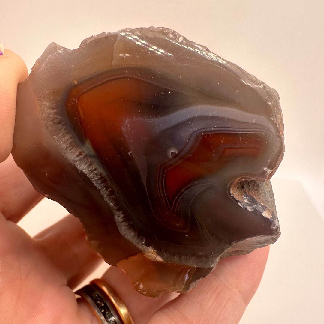 Sashe River Agate Polished Nodule - Great Specimen From a Beloved ...