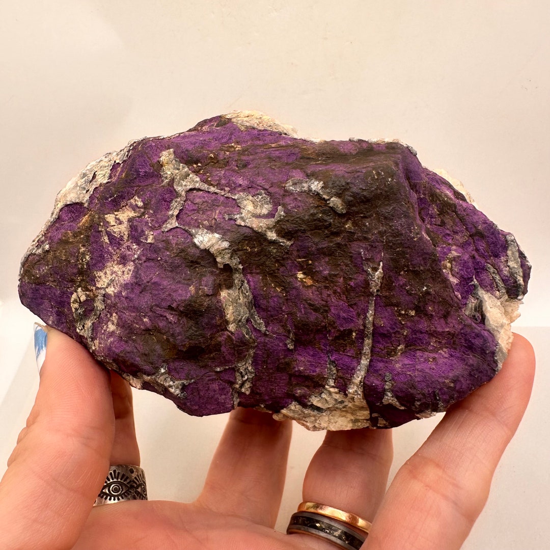 Metallic Purpurite Display Specimen From Namibia | Manganese Iron ...