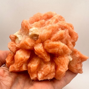 Big! Dark Orange Stilbite - Extremely Rare | Peach Pink Stilbite From ...