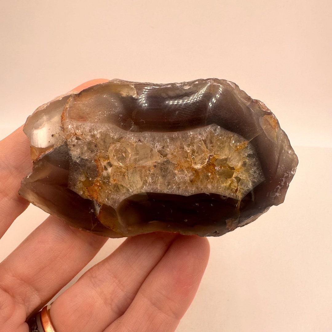 Sashe River Agate Polished Nodule - WOW! Great Specimen From a Beloved ...