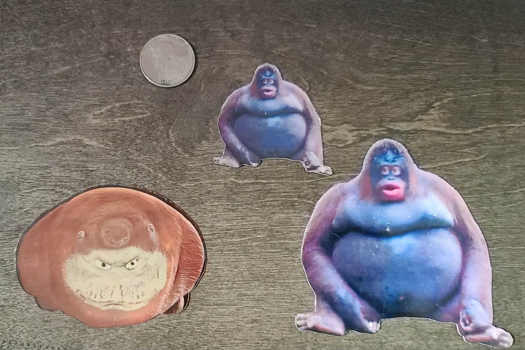 Monkey Meme Stickers/magnets - Etsy