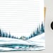 Winter Printable Writing Notepaper Stationery, Digital Letter Paper ...