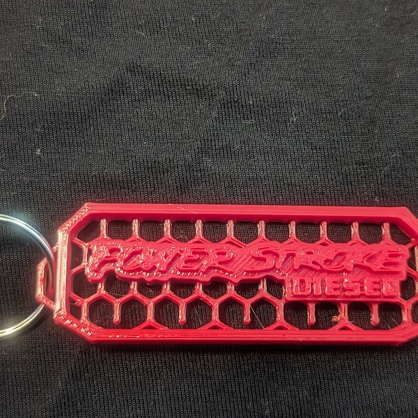 Ford Powerstroke Diesel Keychain - Etsy