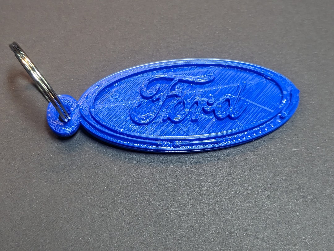 Ford Emblem/logo Keychain 3d Print - Etsy