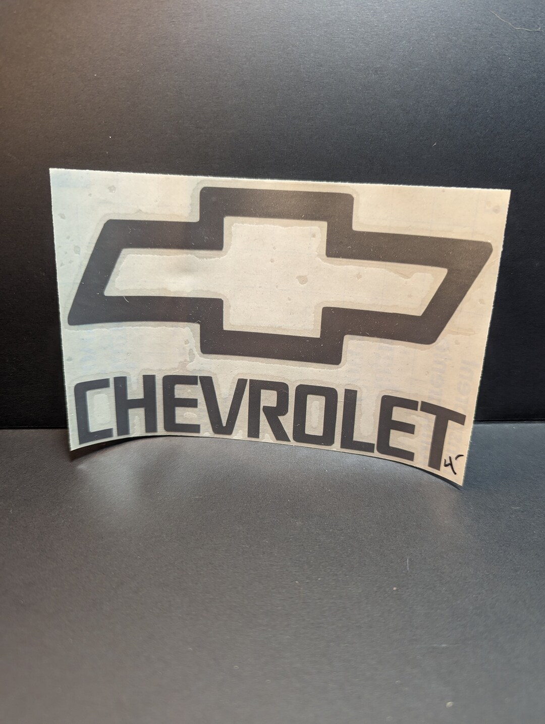 Chevrolet Logo and Name Vinyl Sticker Cricut - Etsy