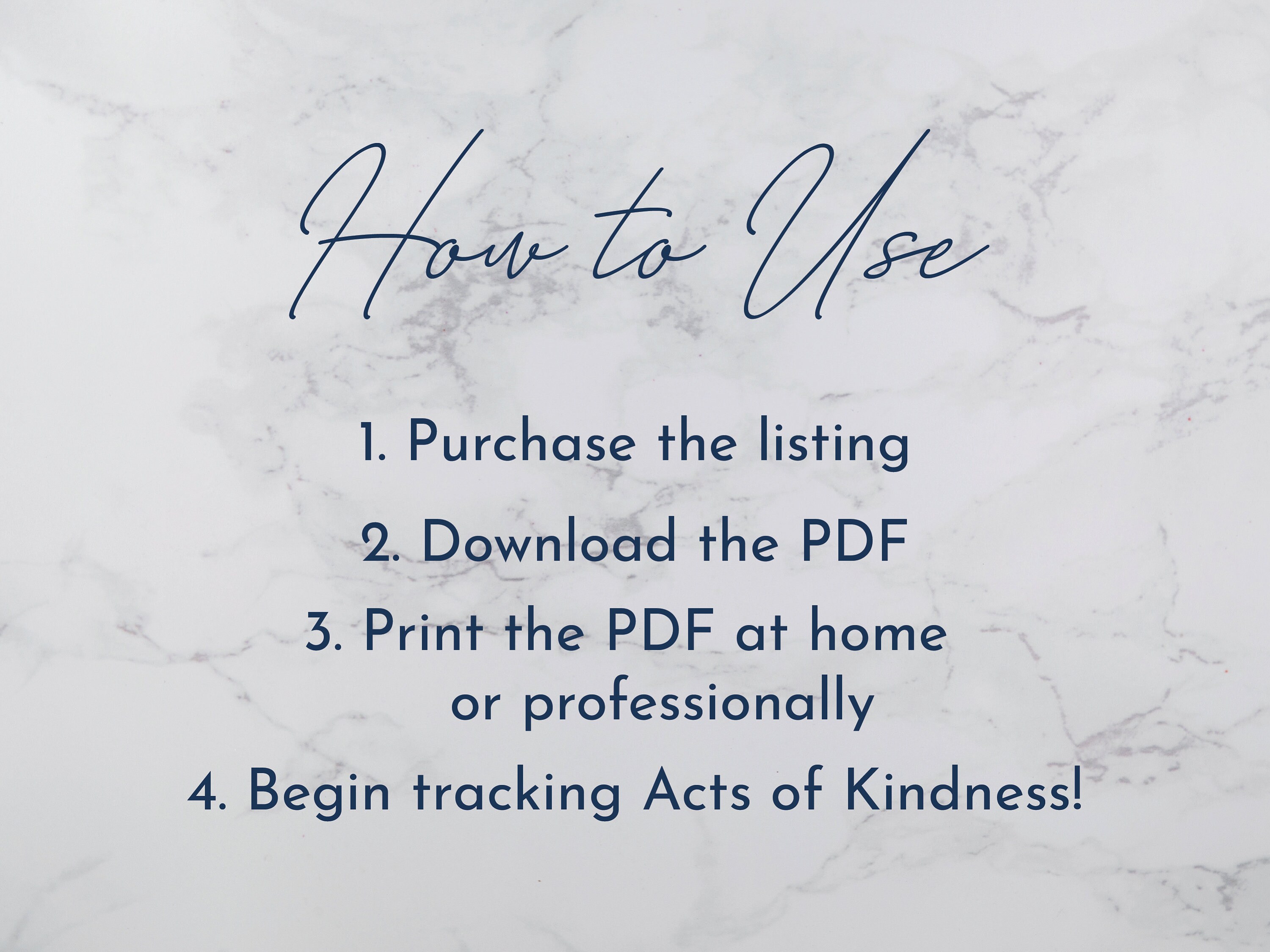 Acts of Kindness Log Printable | Kindness Tracker | Download & Print - Etsy