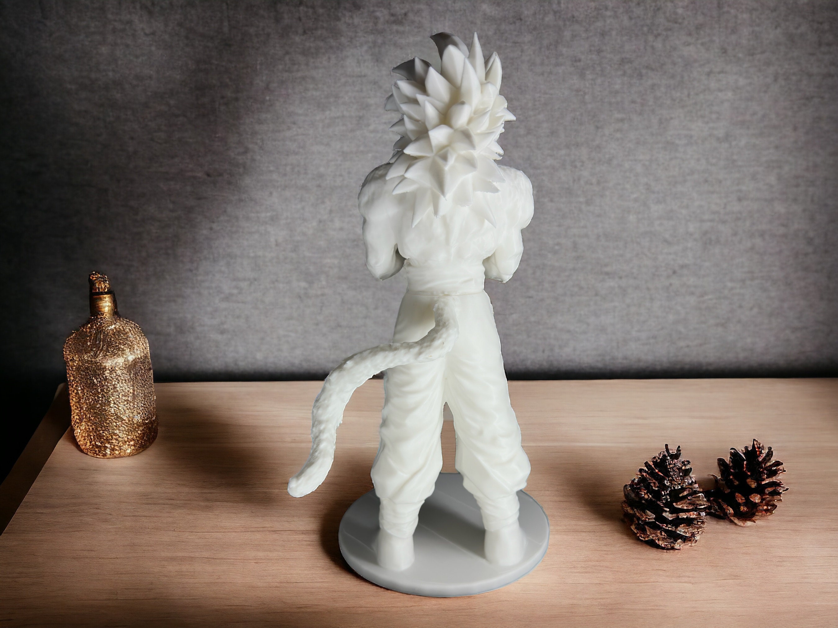 Goku Saiyan Headphone Stand Gaming and Desk Accessory Gift Dragon Ball ...
