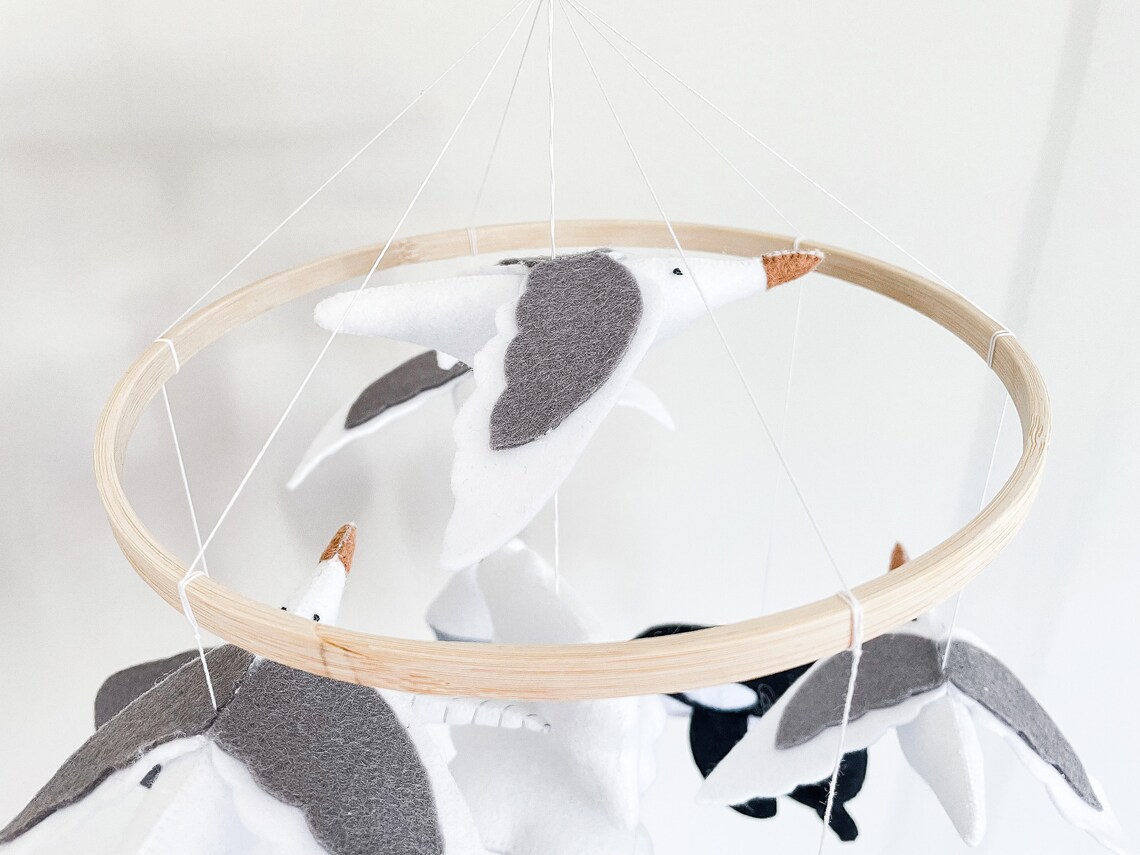 Ocean Baby Mobile Polar Bear Mobile Whale Baby Mobile Orca - Etsy