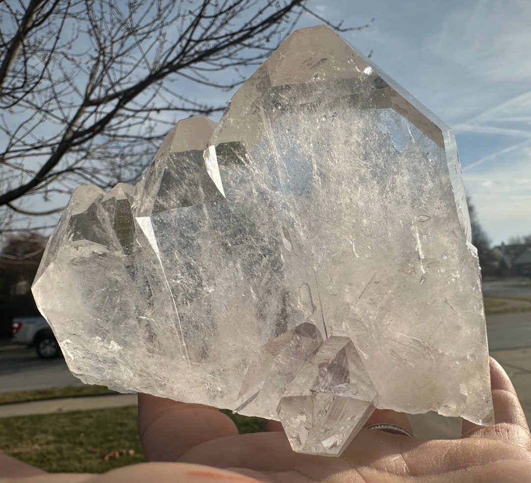 1lb Starbrary Quartz Crystal Tabular Quartz Cathedral Tabular Quartz ...