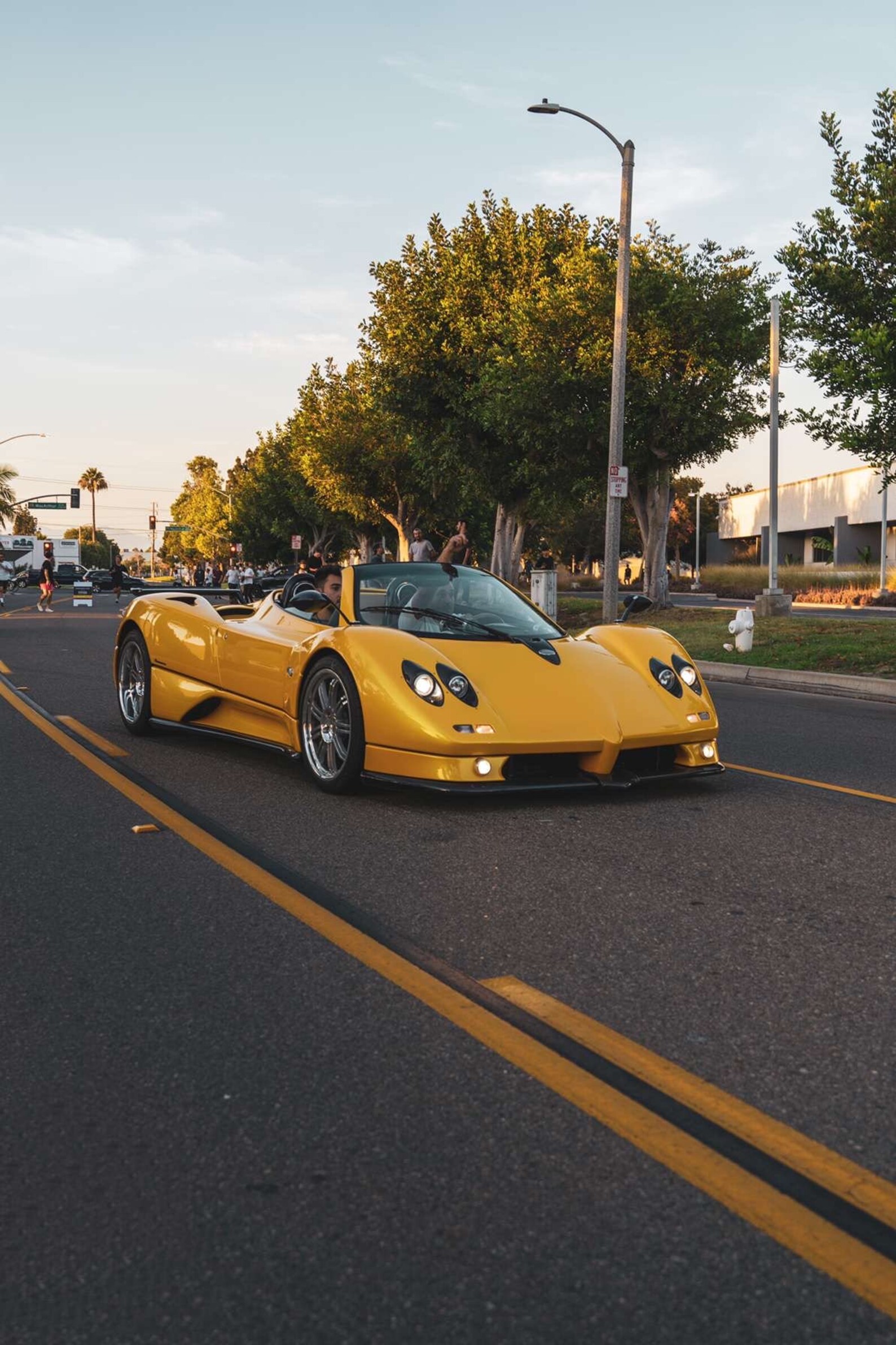 Yellow Pagani Zonda Metal Poster 16x20 In - Etsy