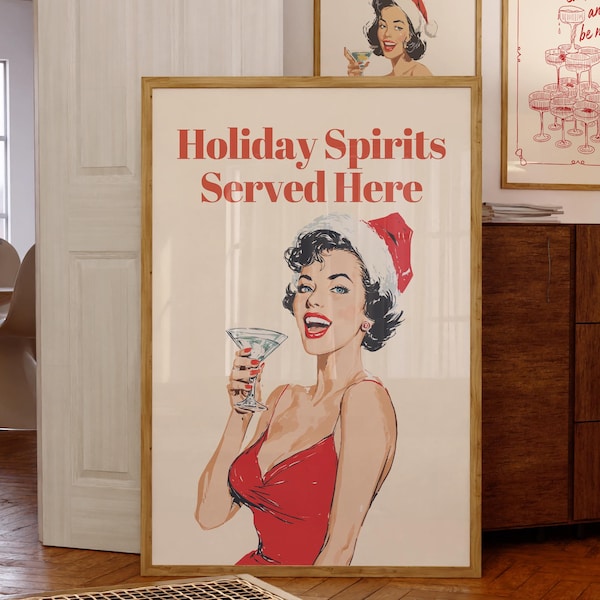 Cocktail Theme Wall Art - Etsy