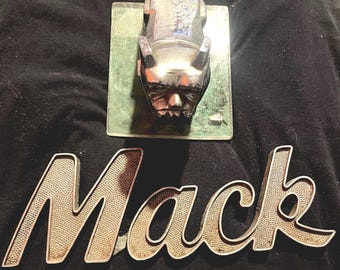 Bulldog Mack Truck Car Emblem - Etsy