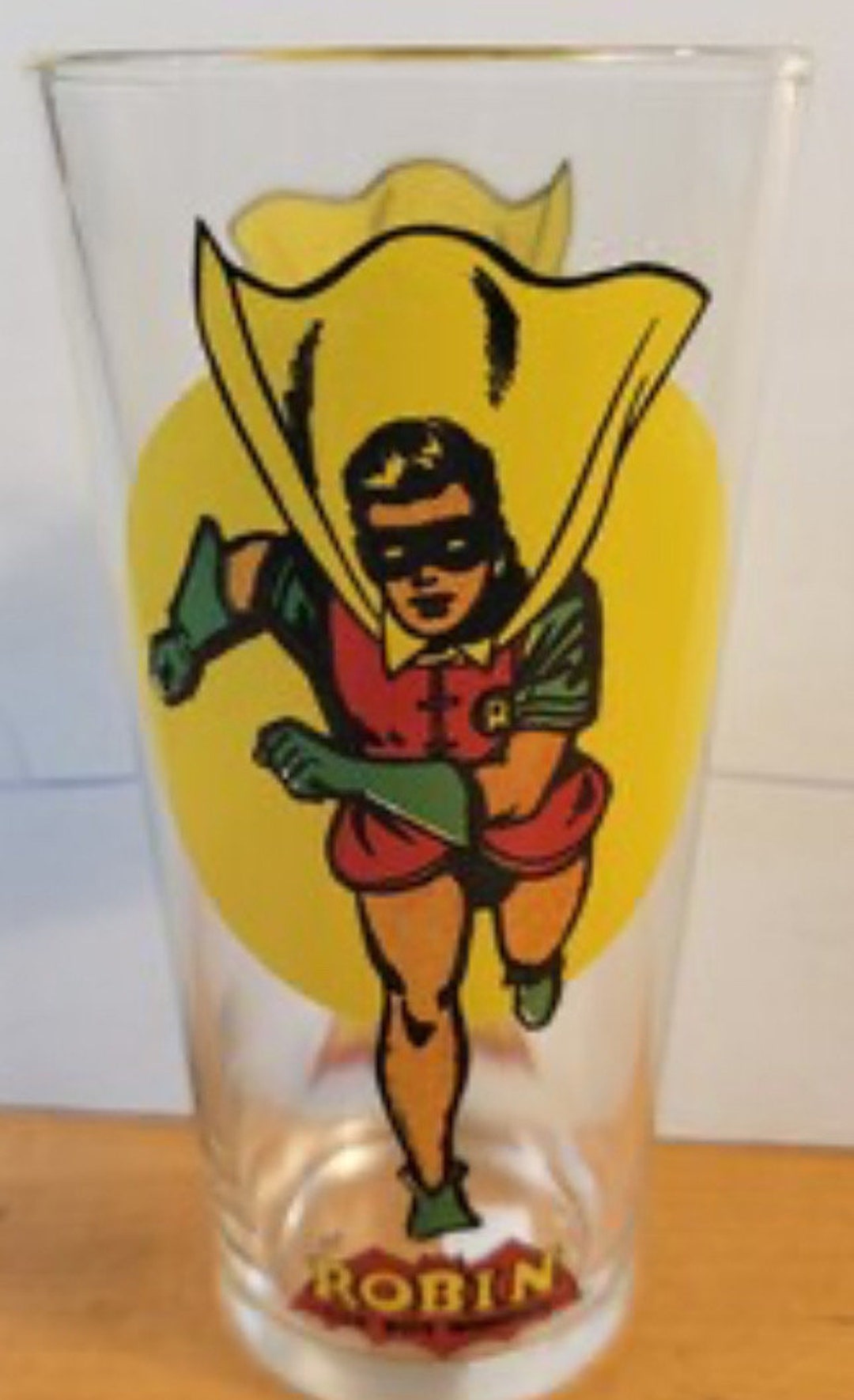 Robin Drinking Glass Pepsi Super Series 1976 National Periodical ...