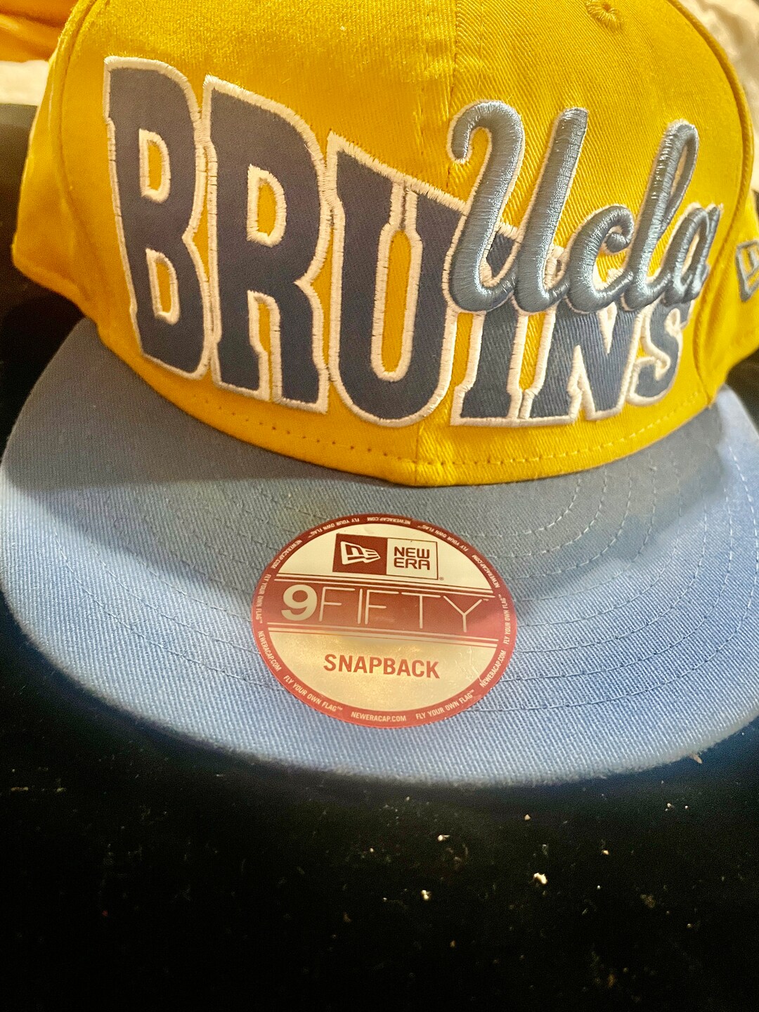 New Era Blue UCLA Bruins Retro 9FIFTY Snapback Hat . Rare .. New Never ...
