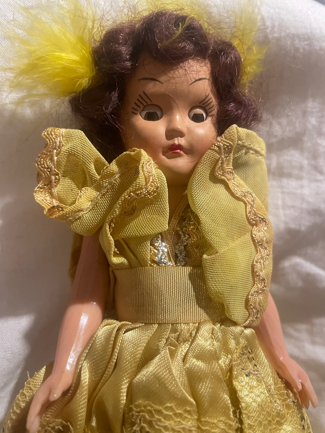 Vtg 1940's Marcie Doll W Sleep Eyes 8" - Etsy
