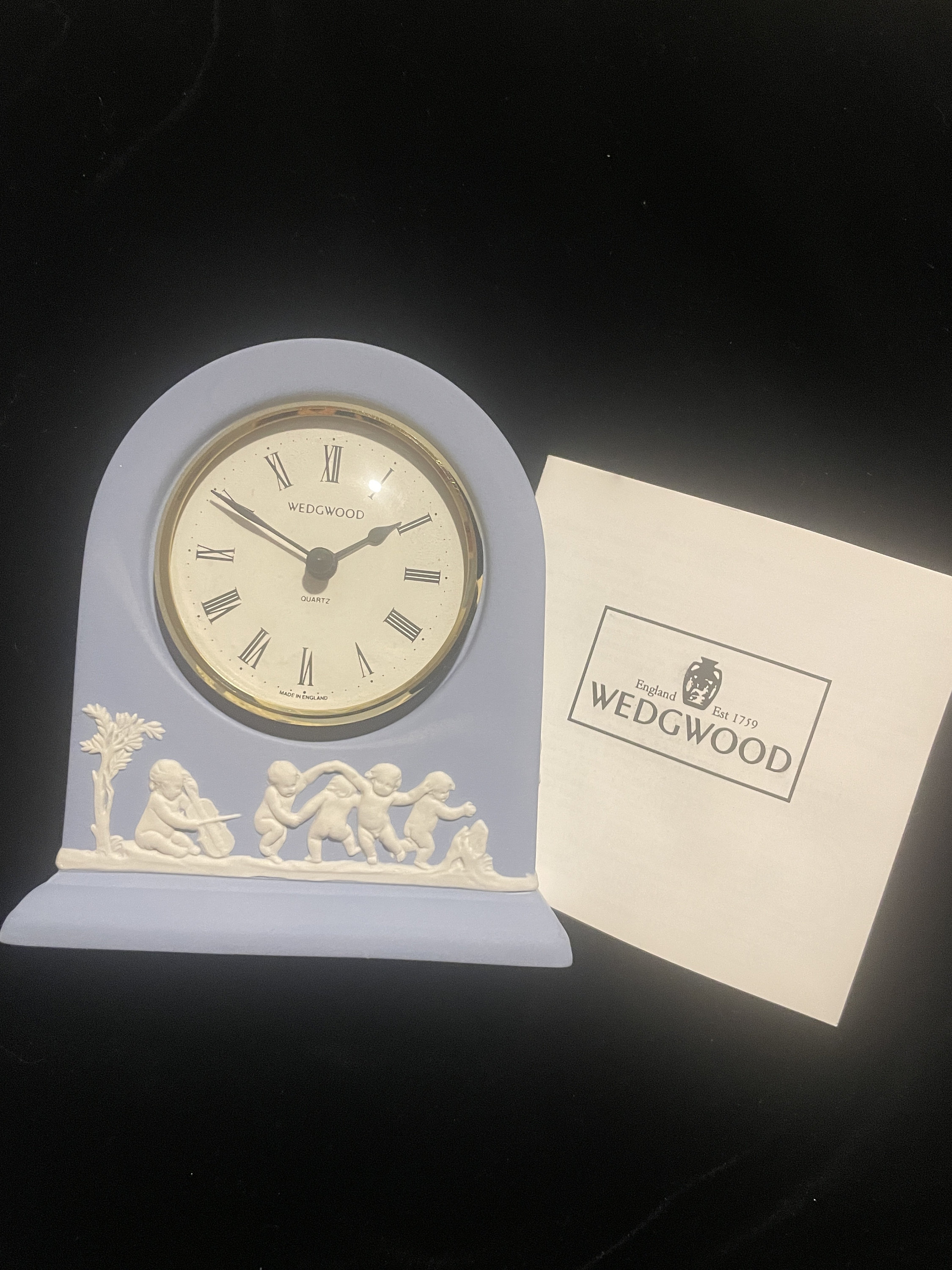 Wedgewood Clock - Etsy