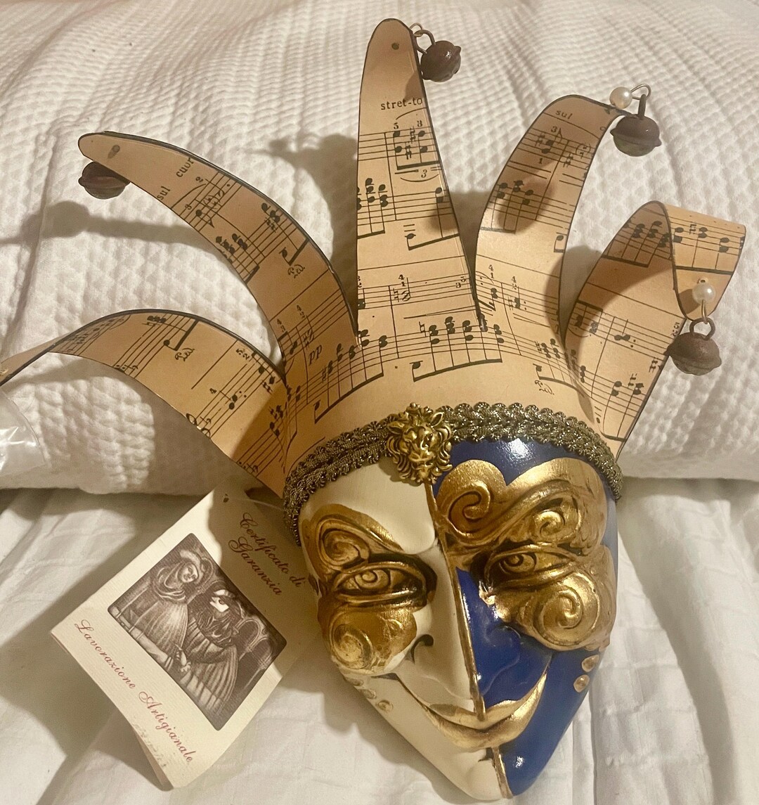 Hand Made Venetian Mask. Made in Venice. Unique Hand Painted ...