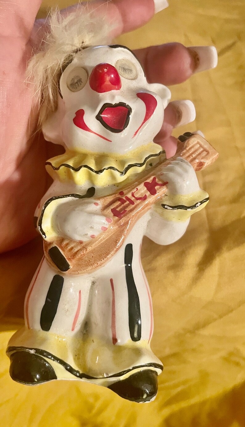 Vintage FLICKER EYES Blinking Clown made in Japan - Etsy