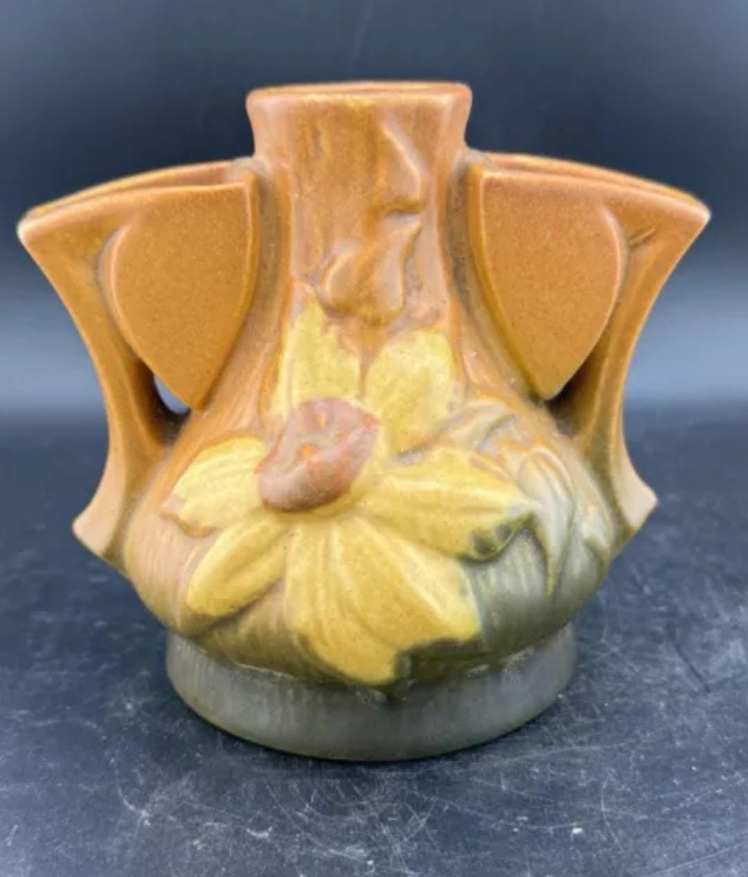 ROSEVILLE POTTERY C. 1944 #50 Clematis Pattern Flower Frog - Etsy