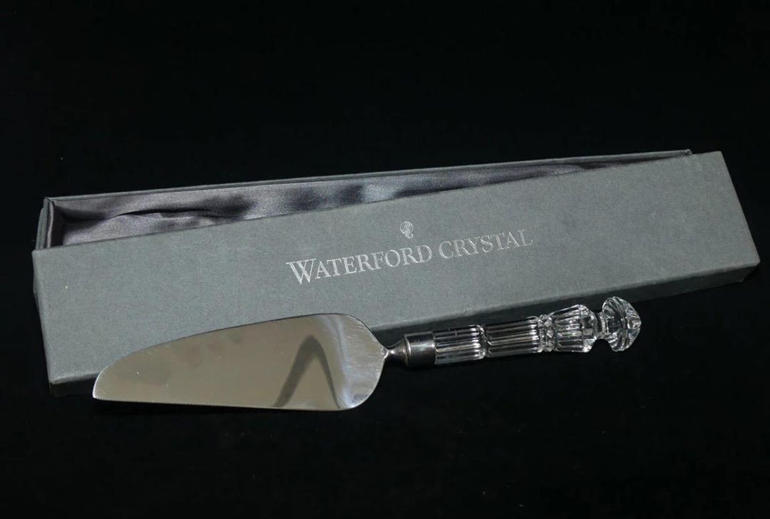 Waterford Crystal Serving Utensils Kilbarry Lismore -2 Options Cake ...
